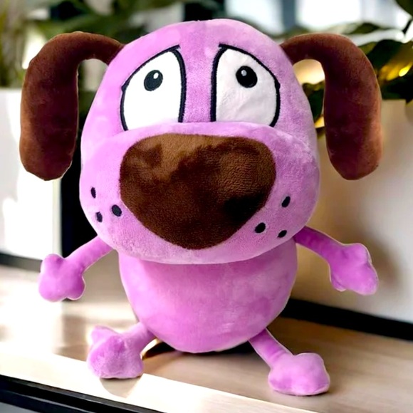 Cartoon Network | Toys | Courage The Cowardly Dog Plush | Poshmark